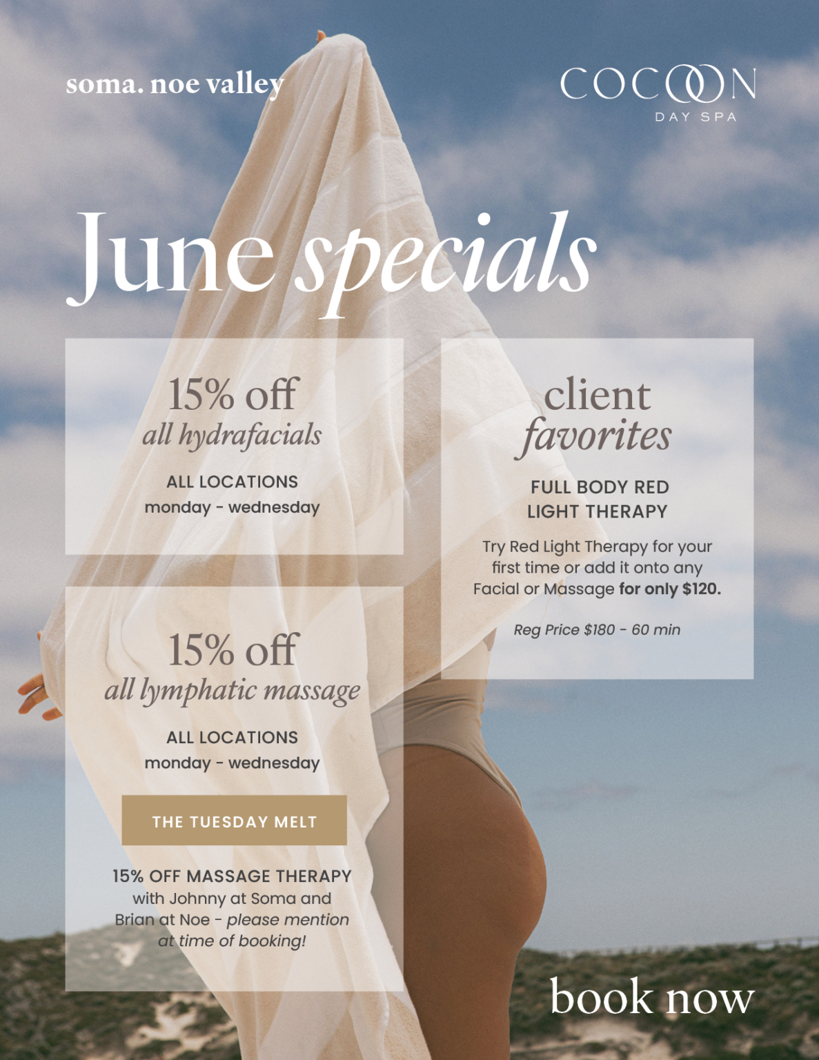 San Francisco Spa Specials & Promotions | Cocoon Day Spa Deals